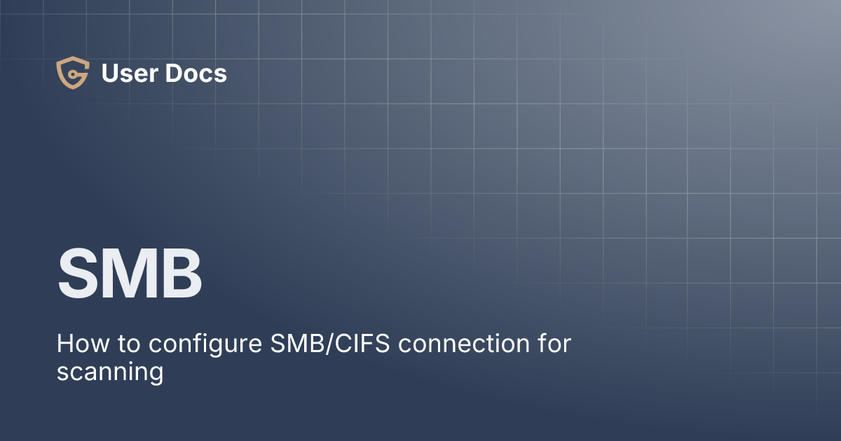 SMB | User Docs