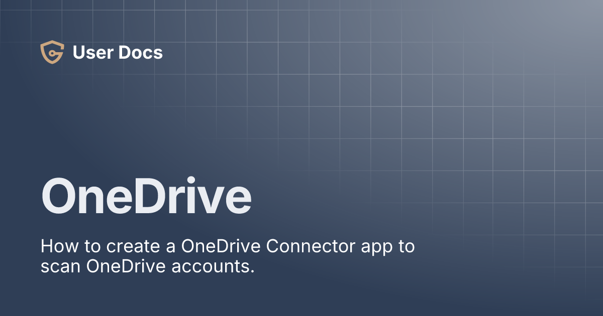 OneDrive | User Docs